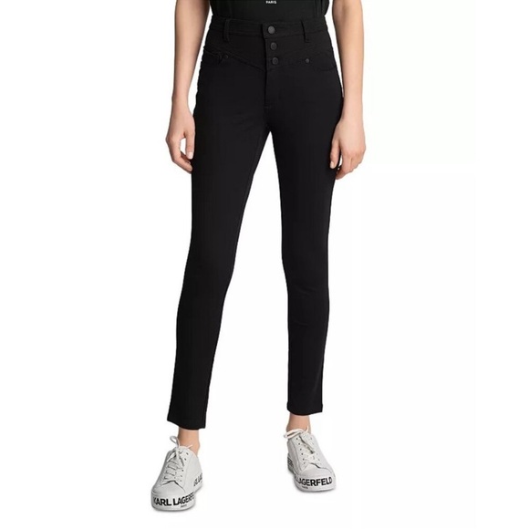 Karl Lagerfeld | Jeans | Karl Lagerfeld Paris Black Compression Three ...